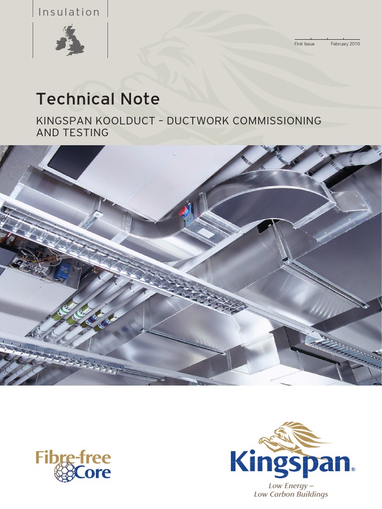 Technical Note: Kingspan Koolduct - Ductwork Commissioning and Testing ...