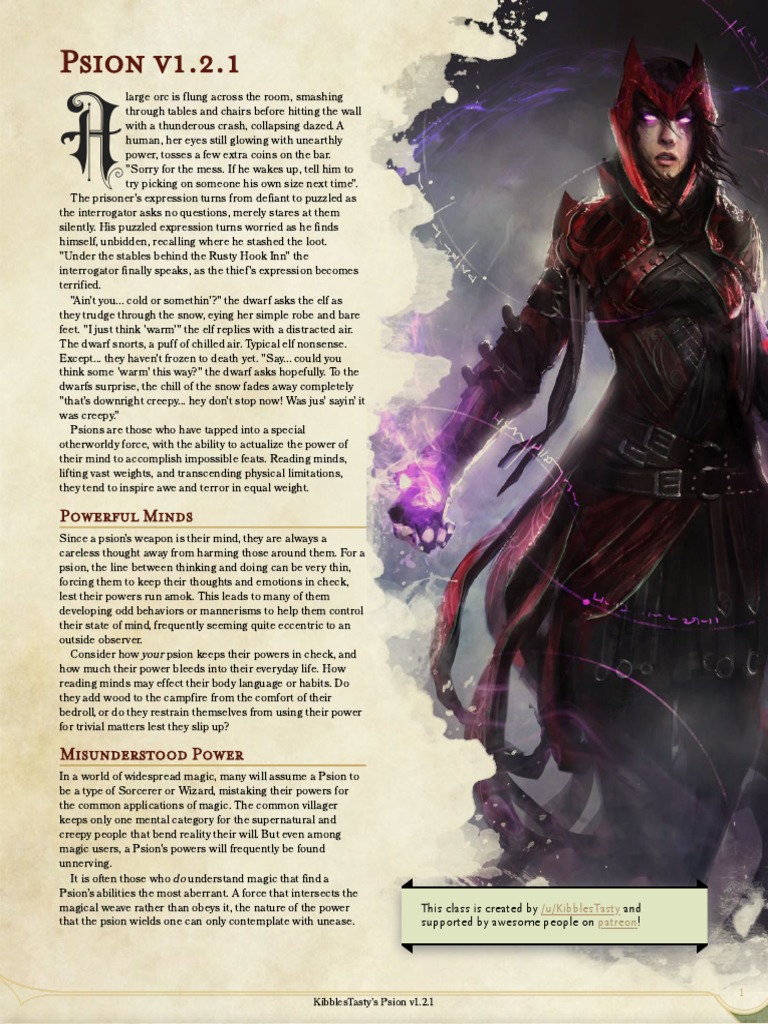 Psion 5e | PDF | Mind