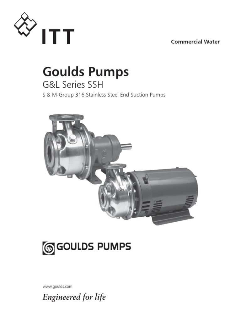 Pump Curve From Gould Pumps PDF | PDF | Pump | Stainless Steel