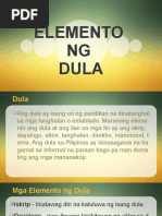 Week 9. 1. Dula Sangkap at Elemento NG Dula | PDF