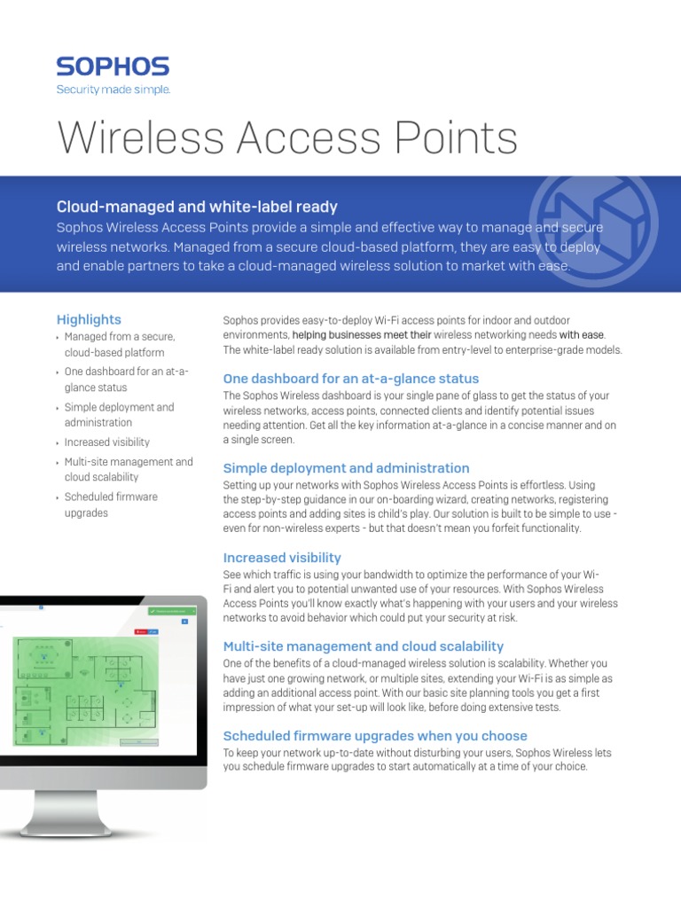 Wireless Access Points: Cloud-Managed and White-Label Ready | PDF ...