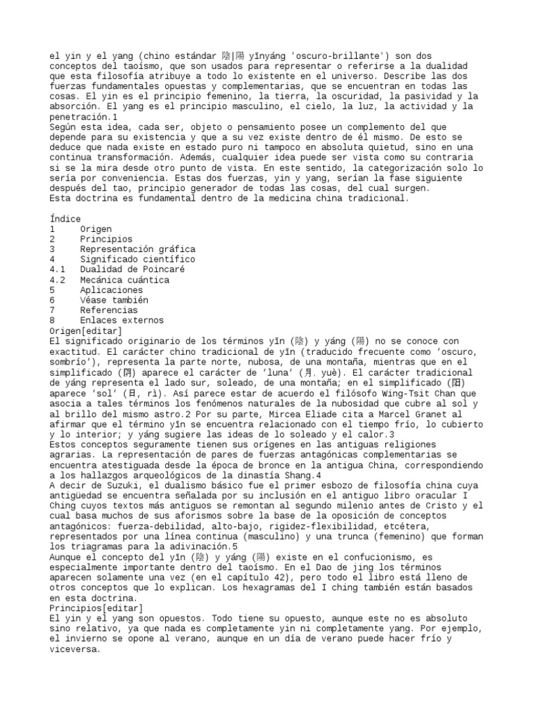 Yin Yang | PDF | Yin y yang | Science
