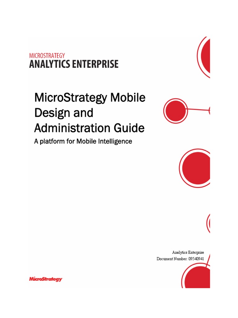 Micro Strategy Mobile Design | PDF | Ios | Digital Technology
