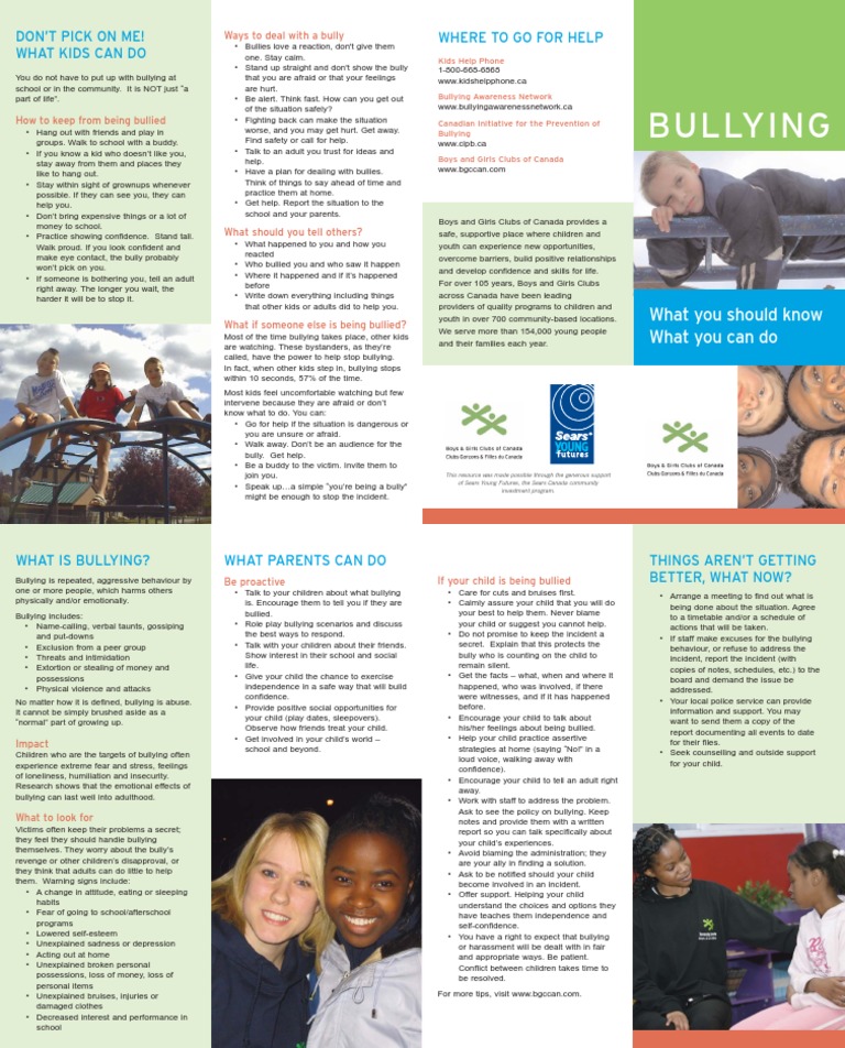 Standing Together Against Bullying: Advice for Students, Parents, and ...