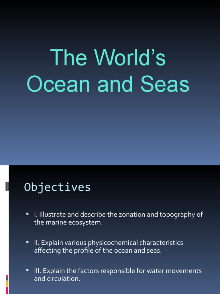 Marine Biology | PDF | Oceans | Benthic Zone