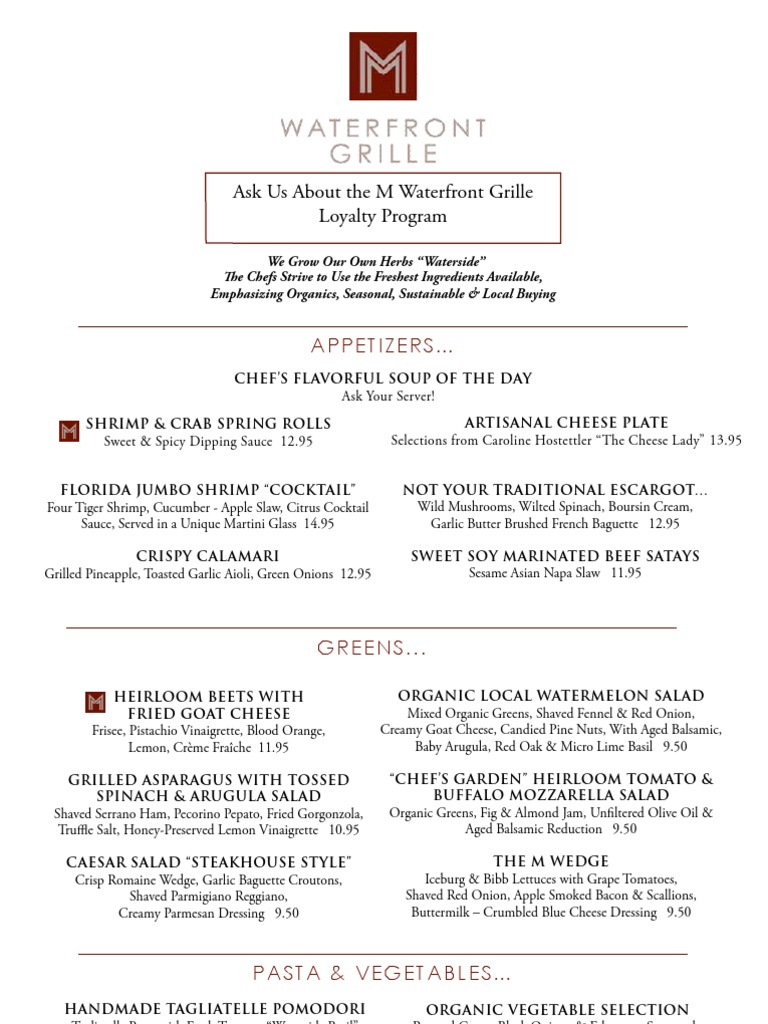 Gourmet Seasonal Menu Highlights | PDF | Salad | Foods