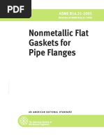 ASME B 16.21 Non Metallic Gaskets For Flanges | PDF | Pipe (Fluid ...