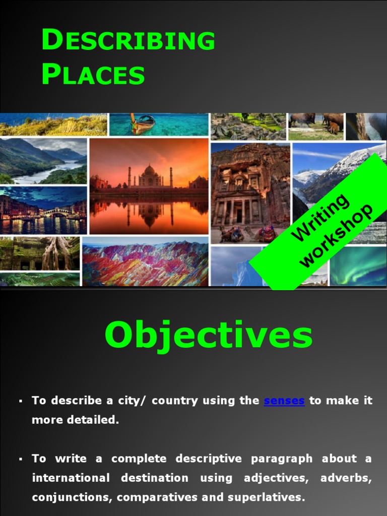 Descriptive Writing Workshop Guide | PDF | Communication | Semiotics