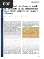 Journal of Periodontology - 1996 - McGuire - Prognosis Versus Actual ...