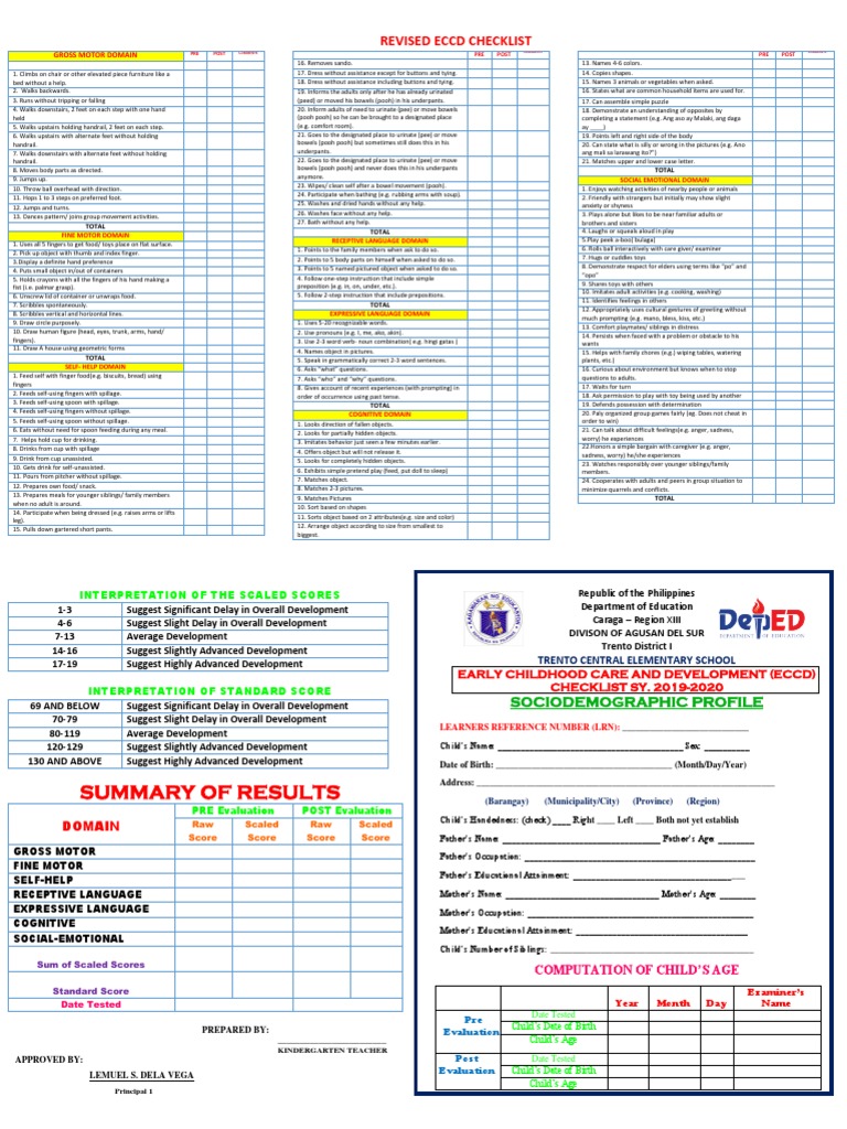 Eccd Checklist | PDF | Verb | Linguistic Typology