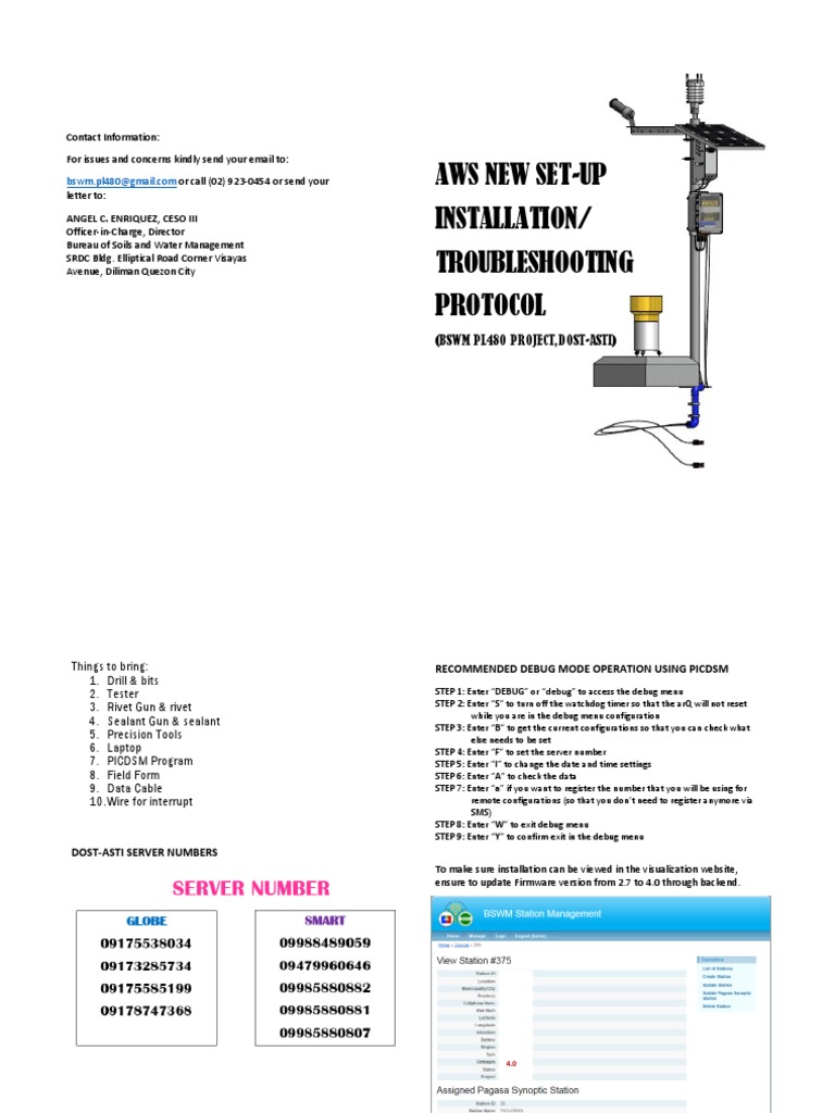 Aws New Set Manual v2 | PDF | Volt | Voltage