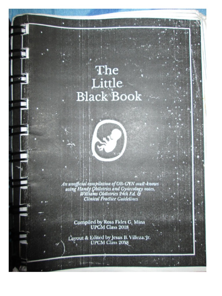 PGH OB Little Black Book | PDF