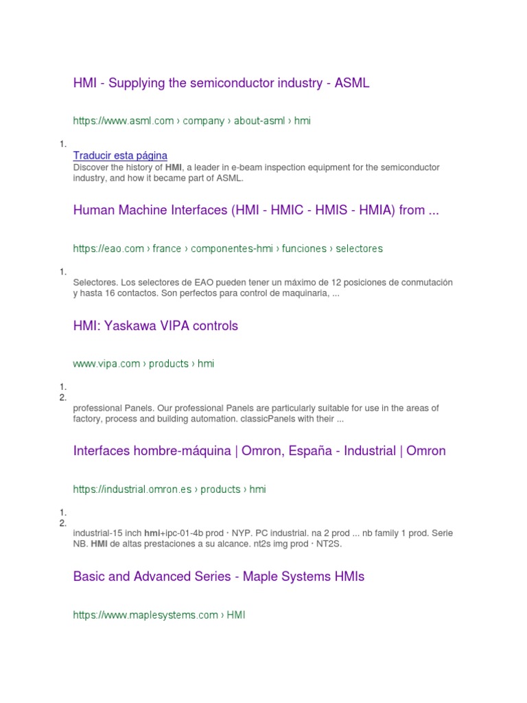 HMI - Supplying The Semiconductor Industry - ASML: Traducir Esta Página ...