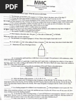 Math Quiz Bee (Grade 5) | PDF | Division (Mathematics) | Mathematical ...