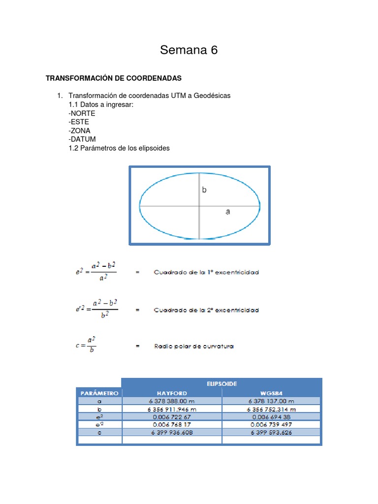 Transformación de Coordenadas | PDF