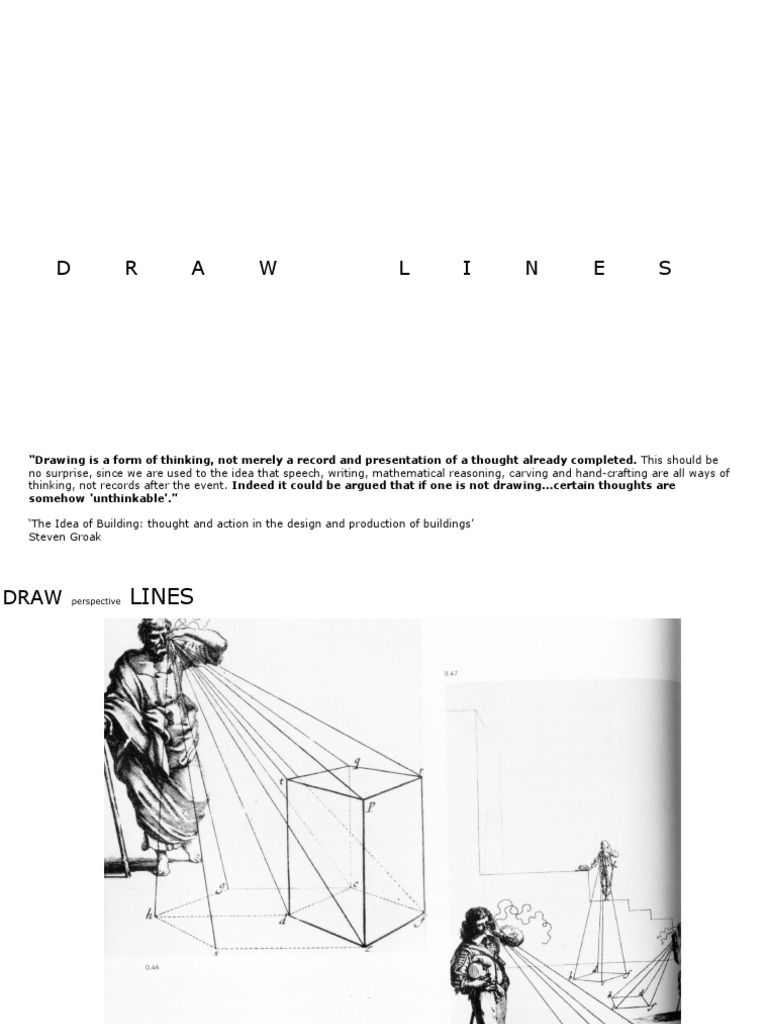 Draw Perspective Line (Presented by Wendy Barrett and Fiona Hughes ...