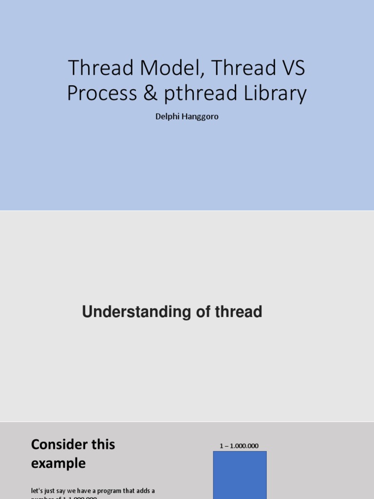 Basic of Thread Level Parallelism | PDF | Thread (Computing) | Process ...