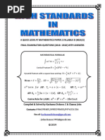 Math Paper 2 - MR 6points | PDF | Mathematics | Determinant