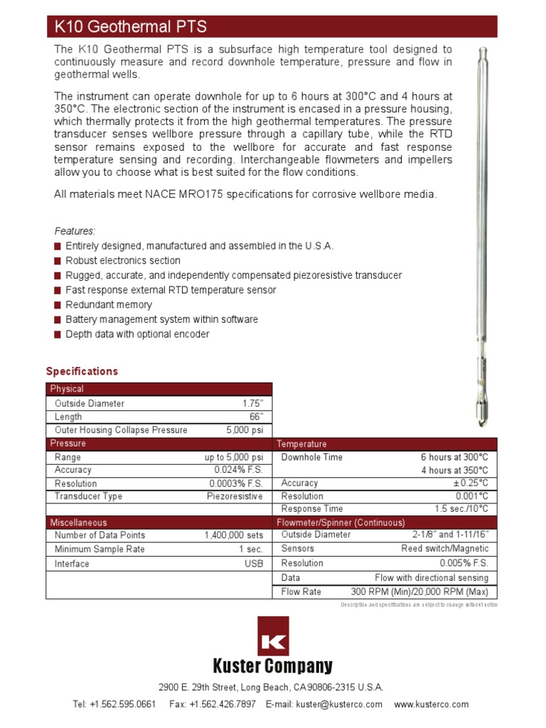 K10 | PDF | Flow Measurement | Sensor