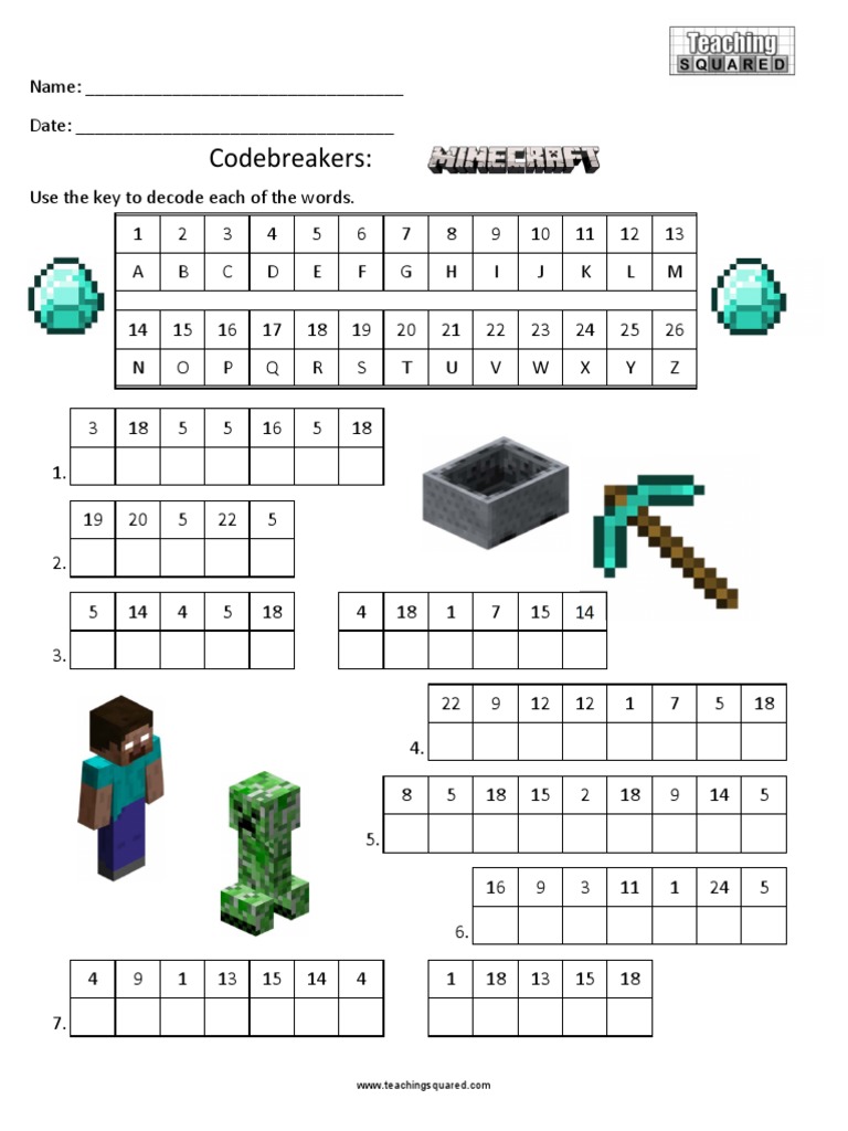 Codebreakers Minecraft PDF | PDF