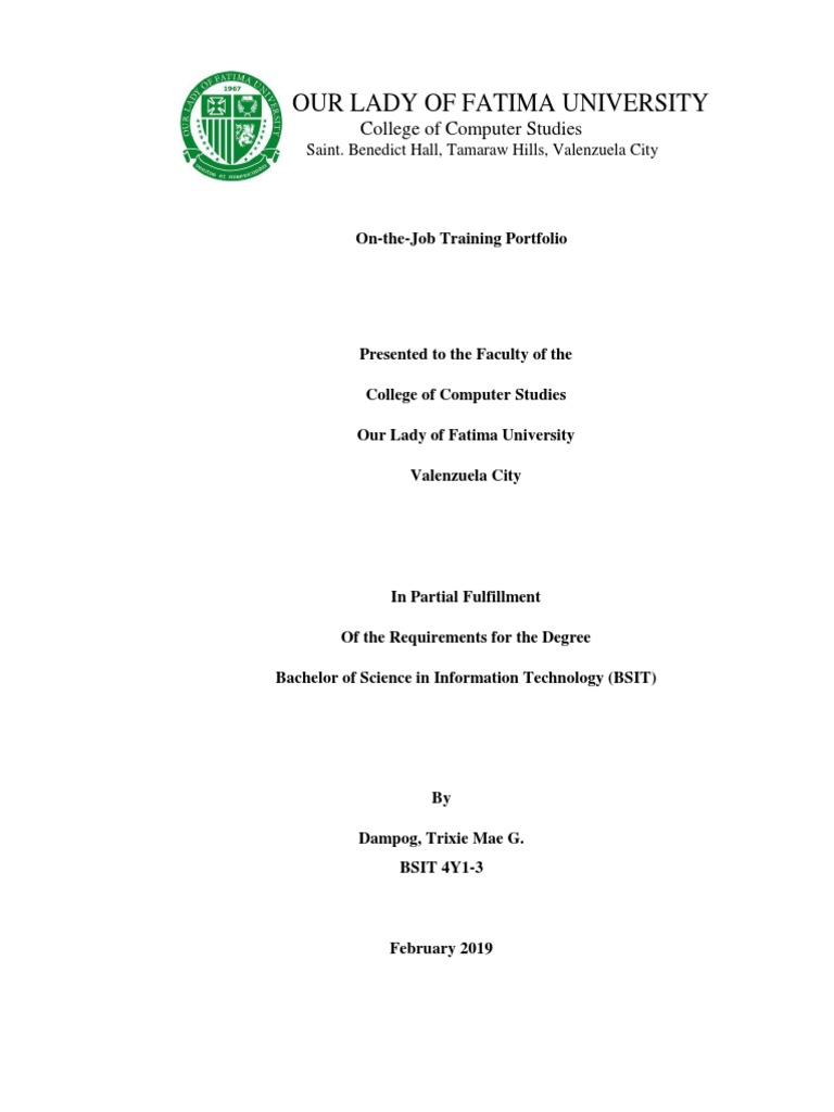 Trixie Portfolio | PDF | Computer Network | Business Process