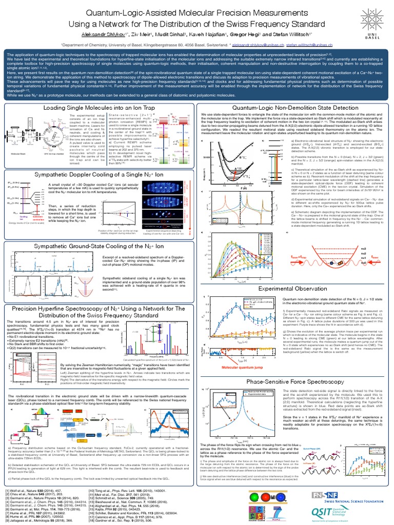 Quantum Logic Assisted Precision Molecular Spectros | PDF ...