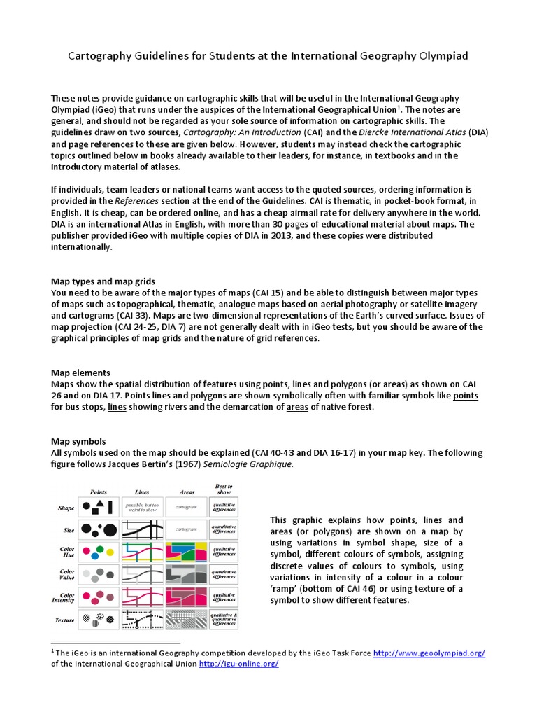 Cartography Guidelines | PDF | Map | Cartography