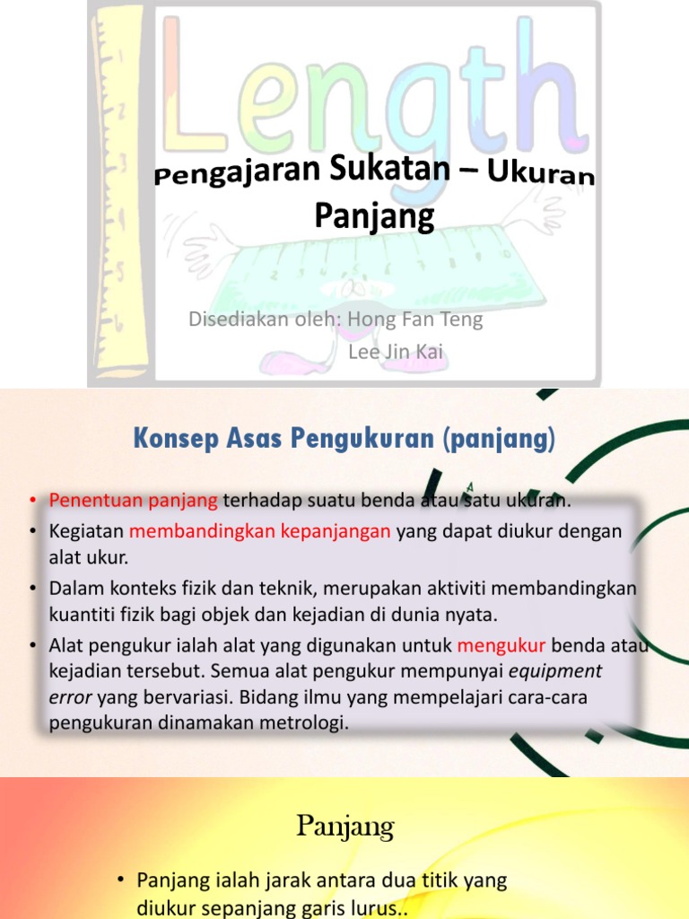Ukuran Panjang | PDF