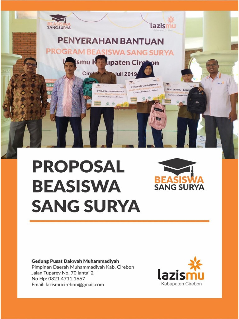 Proposal Beasiswa Mentari/Sang Surya | PDF
