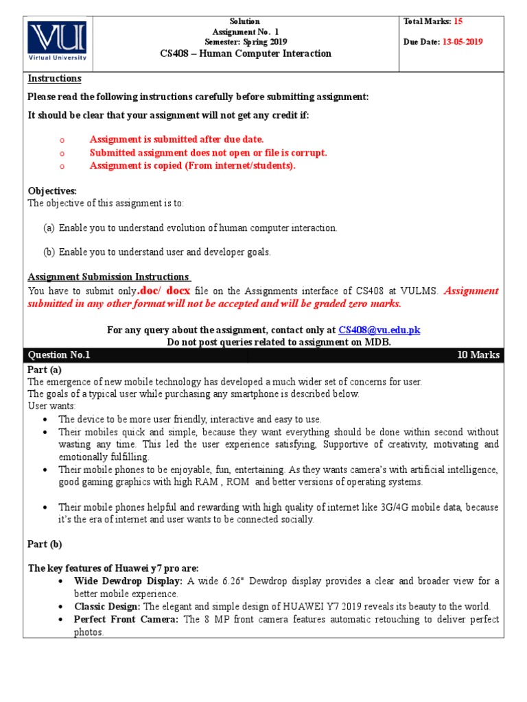 Goals and Evolution of HCI | Download Free PDF | Human–Computer ...