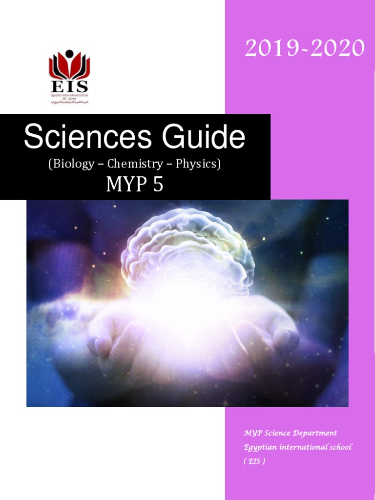 MYP 5 Science Guide: EIS 2019-2020 | PDF | Scientific Method | Chemical ...