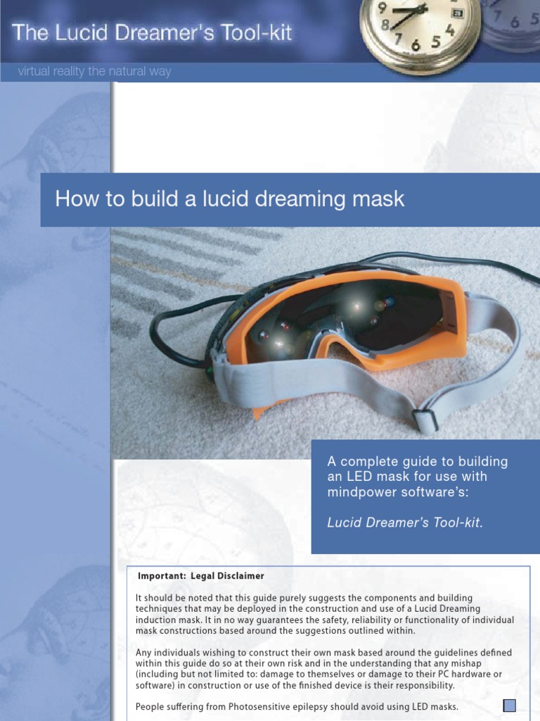 How To Build A Lucid Dreaming Mask | PDF | Business