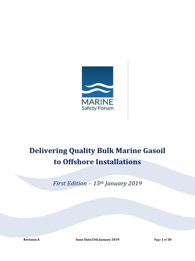 Delivering Quality Bulk Marine Gasoil | PDF | Fuel Oil | Oil Tanker