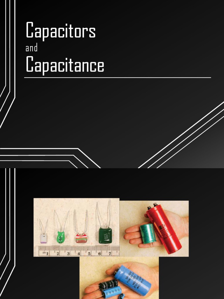Capacitor and Capacitance | Download Free PDF | Series And Parallel ...