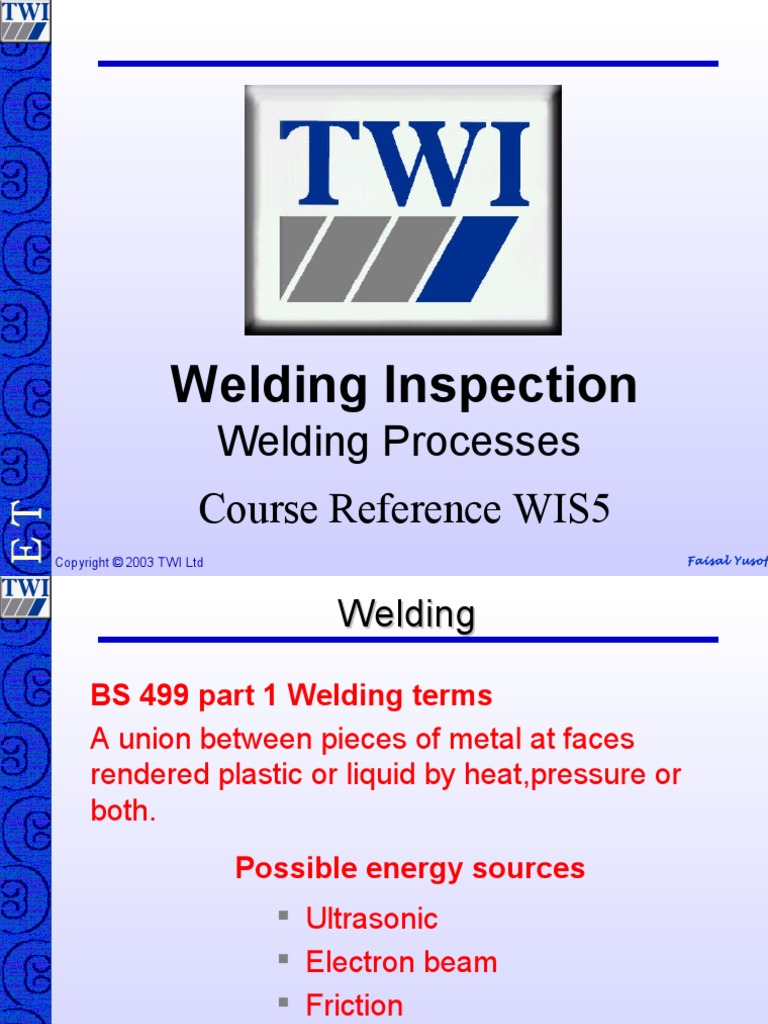 Welding Inspector | PDF | Welding | Construction