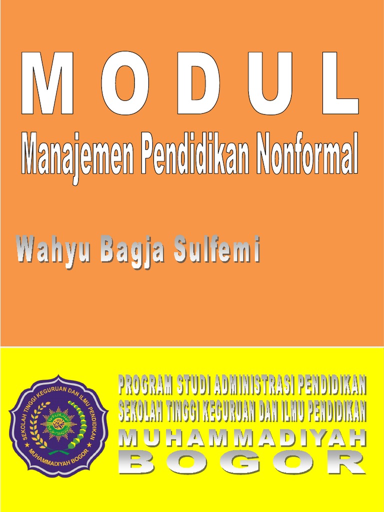 Modul Manajemen Pendidikan Nonformal | PDF