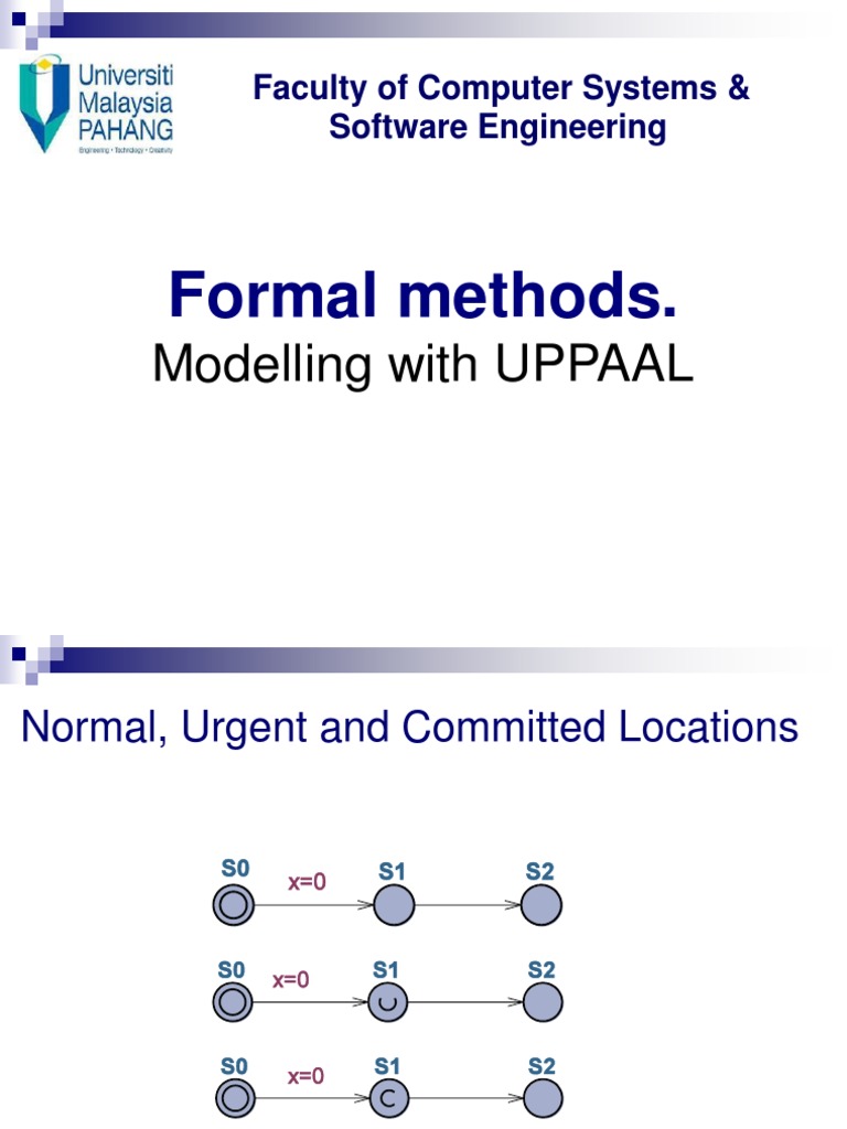 BCS2213 - Modelling With UPPAAL | PDF | Software Engineering | Scientific Modeling