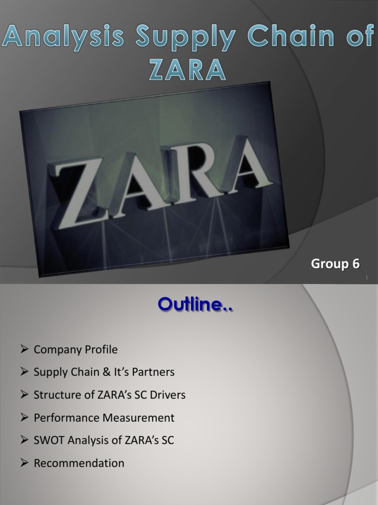 Supply Chain of Zara | PDF | Retail | Supply Chain