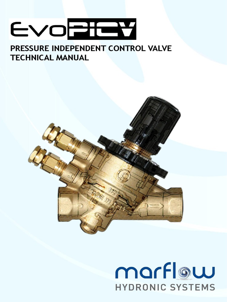 Technical Manual EVOPICV | PDF | Valve | Actuator