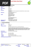 MSDS Castrol Transaqua HT2-Hydraulic Fluid | PDF | Personal Protective ...