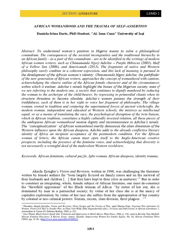 Daniela-Irina Darie, PHD Student, "Al. Ioan Cuza" University of Iaşi ...