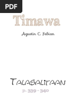 Timawa Kahulugan | PDF