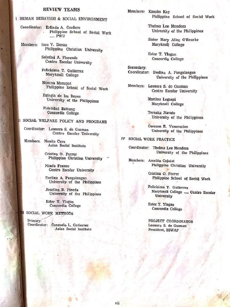 Summary of Social Work Book by TLM | PDF