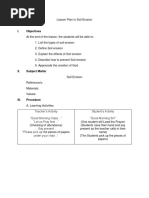 Weathering and Soil Erosion Lesson Plan | PDF | Erosion | Weathering