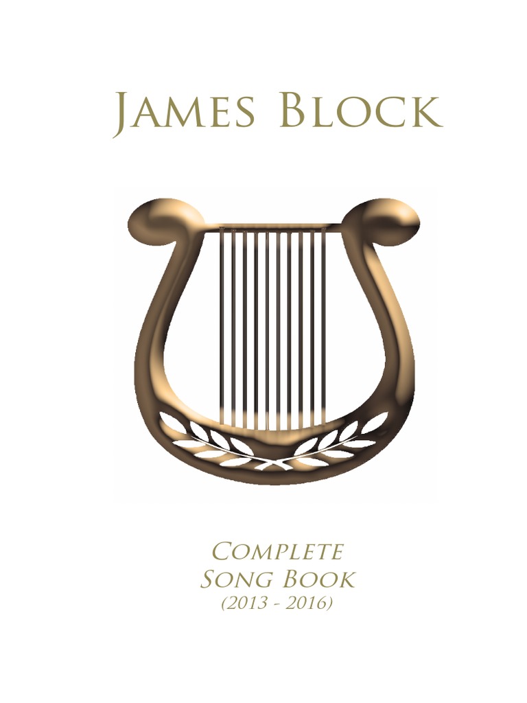 James Block: Complete Song Book | PDF | Hebrew Words And Phrases ...