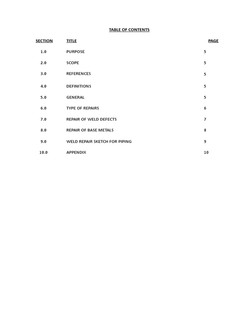 Repair Procedures | PDF | Welding | Construction