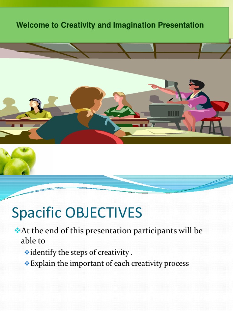 Welcome To Creativity and Imagination Presentation | PDF