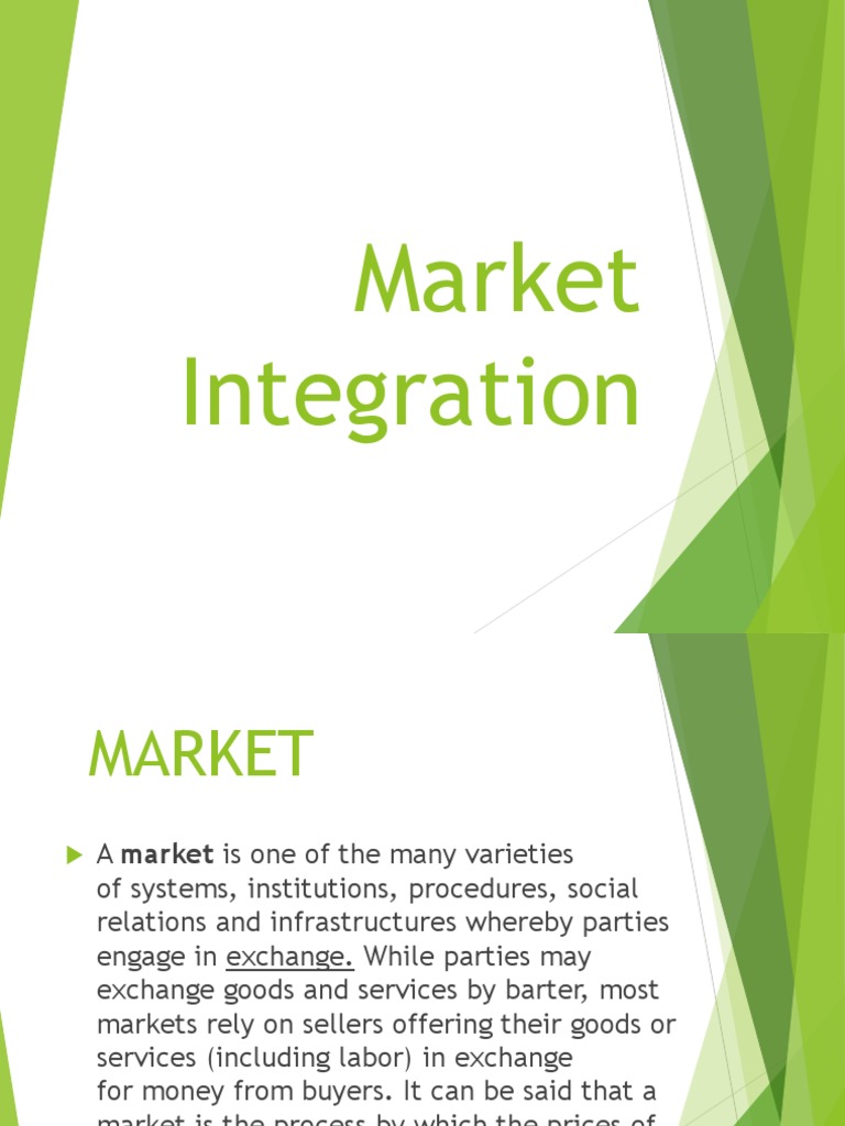 Understanding Market Integration and International Financial ...