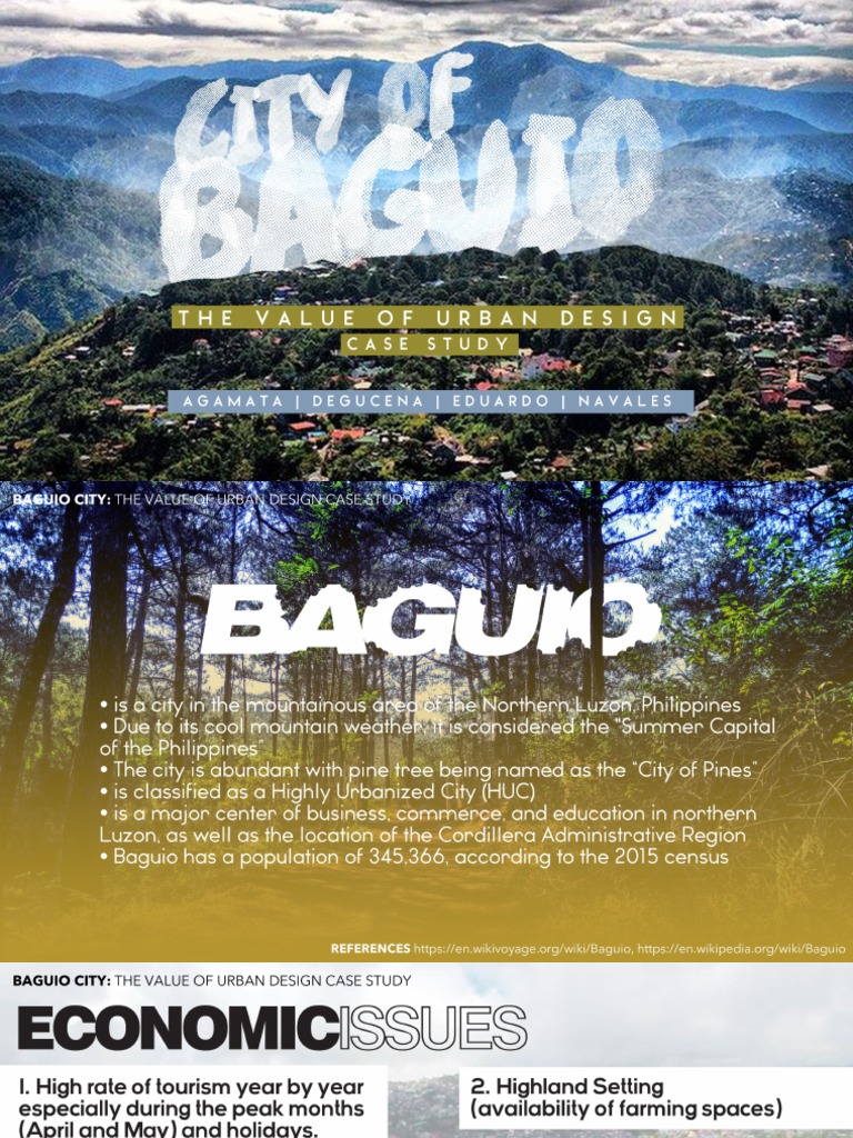Baguio - Value of Urban Design | PDF