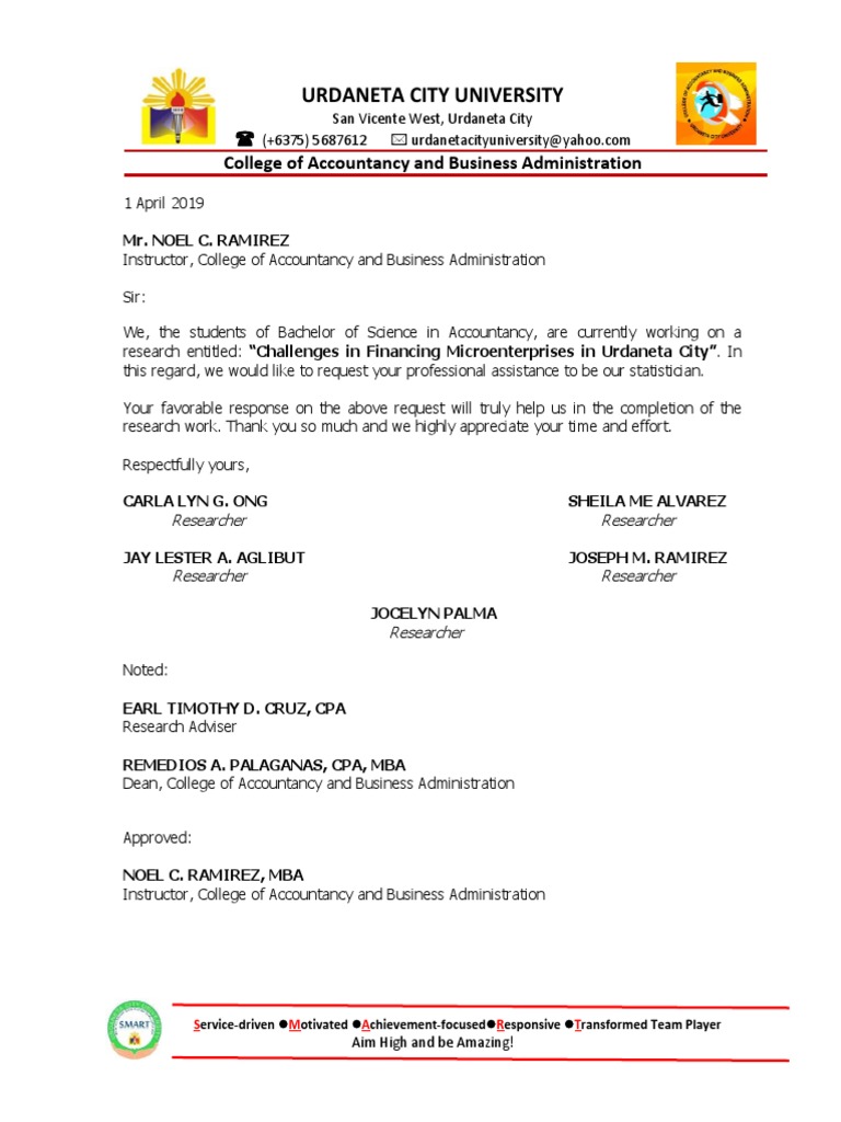 2ND Batch Letters | PDF | Master Of Business Administration ...